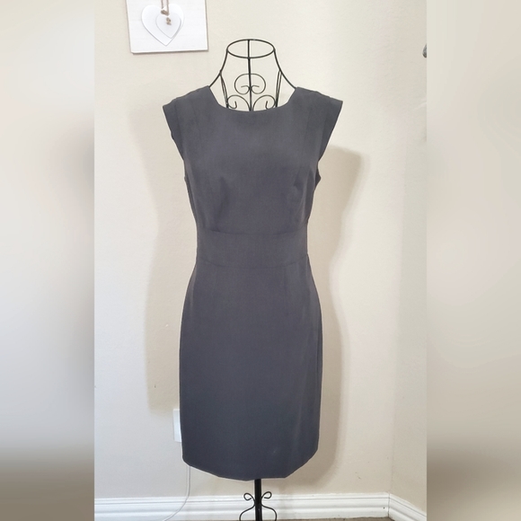 The Limited | Dresses | The Limited Gray Straight Line Dress | Poshmark